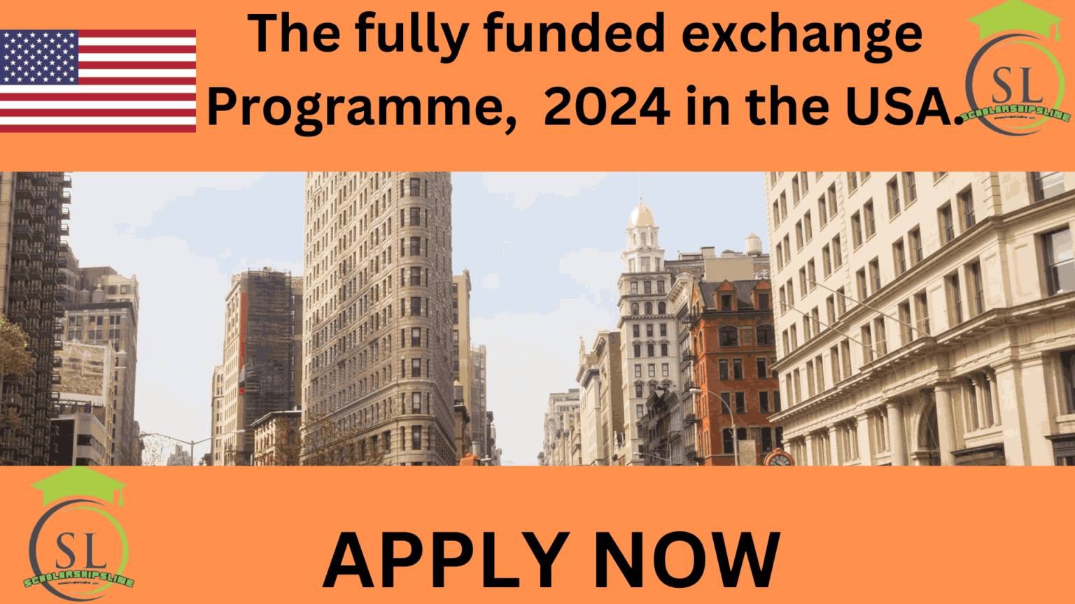 The fully funded exchange programme, 2024 in the USA. | Scholarshipsline