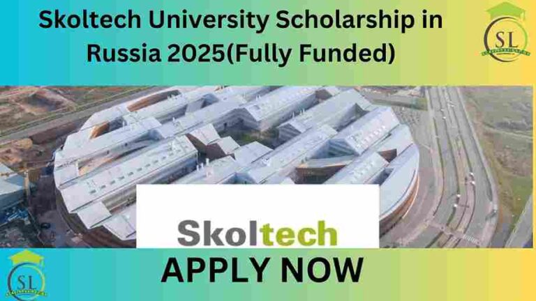 Skoltech University Scholarship in Russia 2025(Fully Funded ...